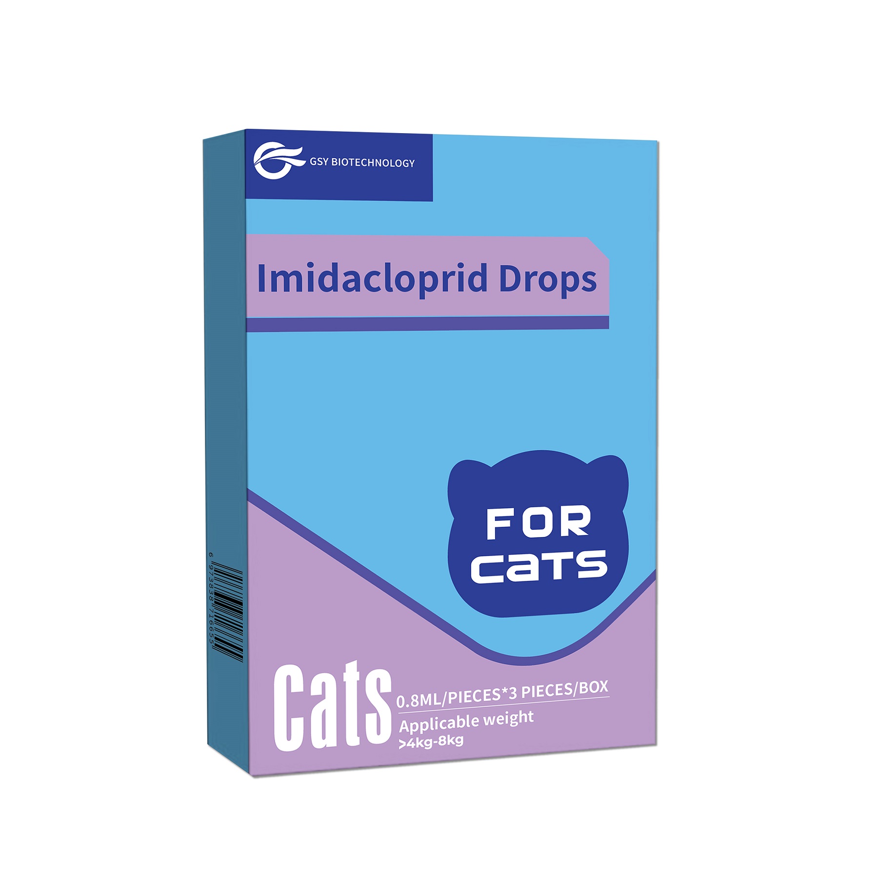 0.8ml for cat Imidacloprid Spot-on Solutions China factory_China ...